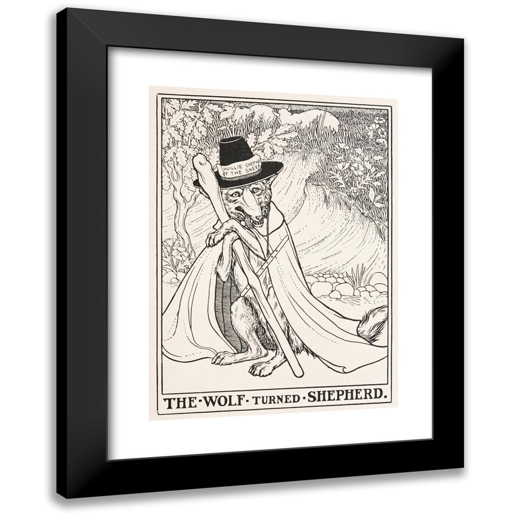 Percy J. Billinghurst 18x24 Black Modern Framed Museum Art Print Titled ...
