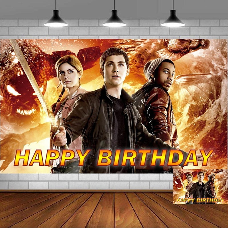 Percy Jackson Backdrop Banner Party Supplies Poster Movie Theme ...
