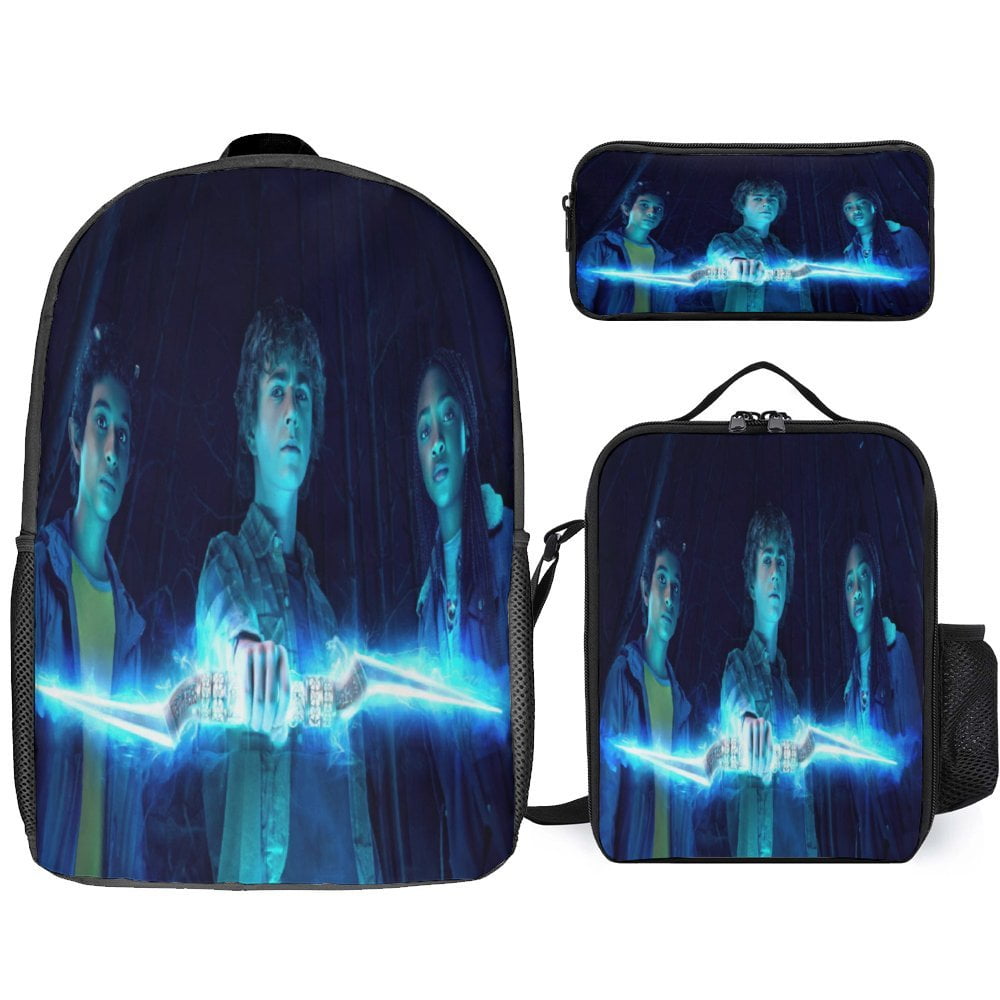 Percy Jack-so Backpacks Set Casual Laptop Backpack with Insulated Lunch ...