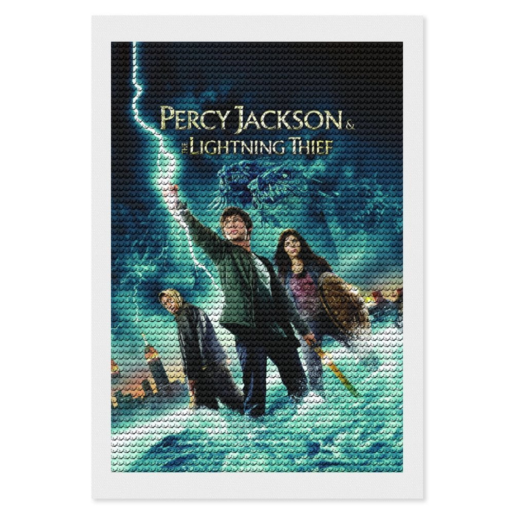 Percy Jackson Diamond Art Kits DIY 5D Anime Painting by Number Kits ...