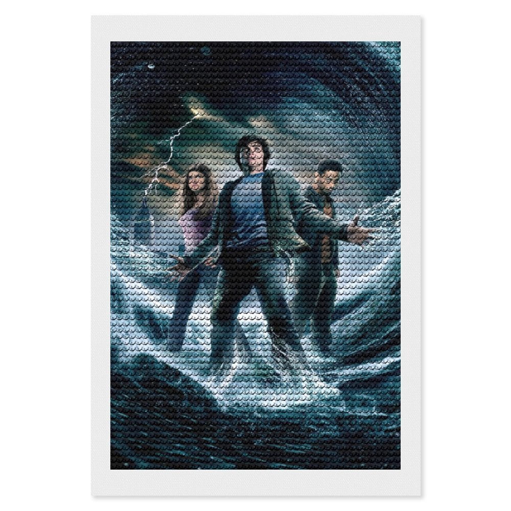 Percy Jackson Diamond Art Kits DIY 5D Anime Painting by Number Kits ...
