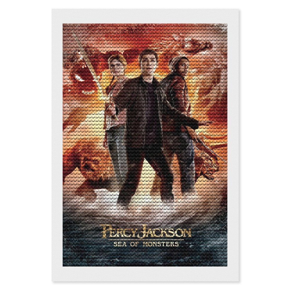 Percy Jackson Diamond Art Kits DIY 5D Anime Painting by Number Kits ...