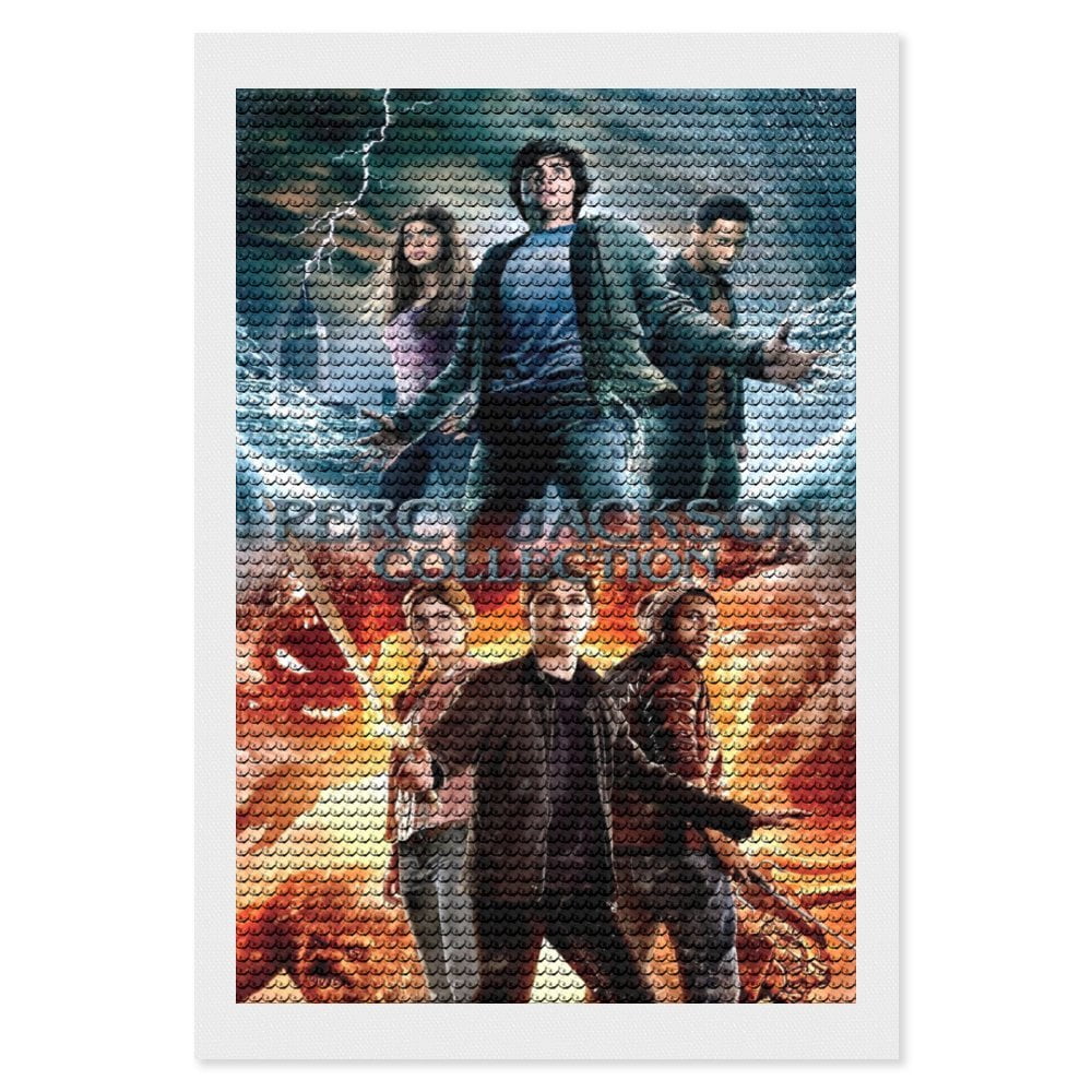 Percy Jackson Diamond Art Kits DIY 5D Anime Painting by Number Kits ...