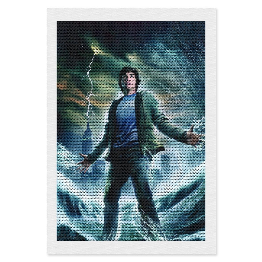 Percy Jackson Diamond Art Kits DIY 5D Anime Painting by Number Kits ...