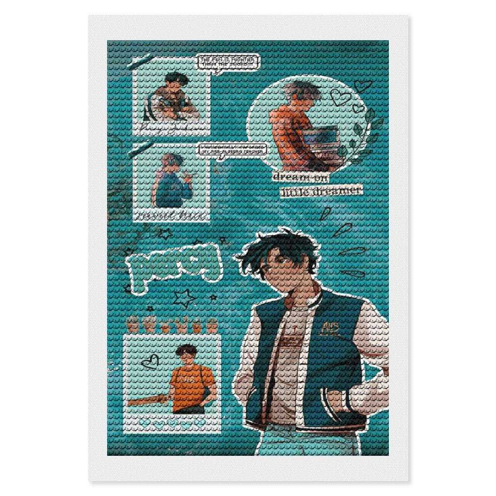 Percy Jack-so Diamond Art Kits DIY 5D Anime Painting by Number Kits ...