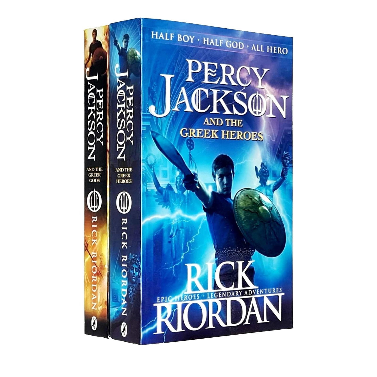 Percy Jackson Greek Myths Collection 2 Books Set By Rick Riordan (Percy ...