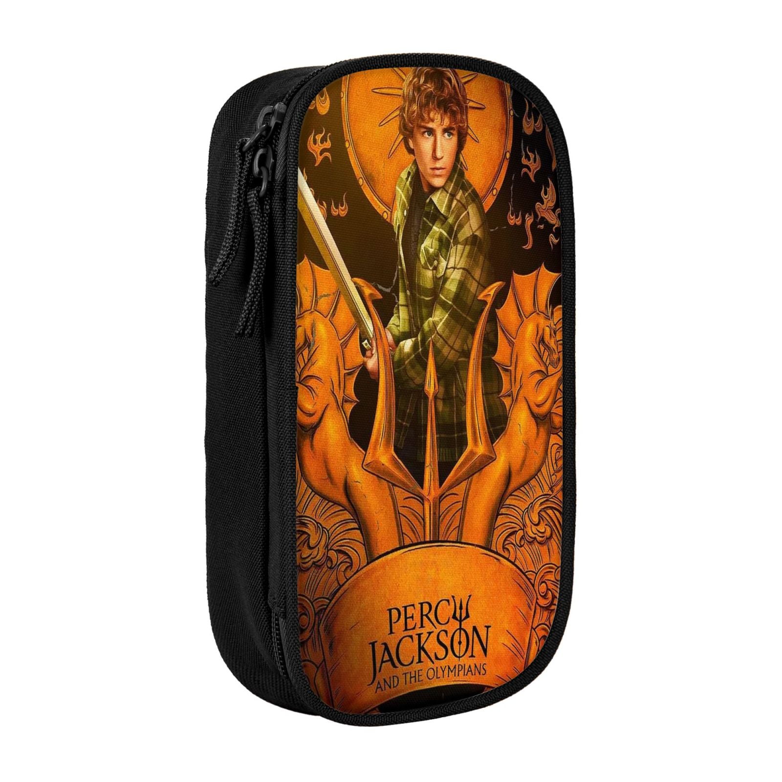 Percy Jack-so Pencil Pouch Case Makeup Bag Zipper Cosmetic Bag Double ...