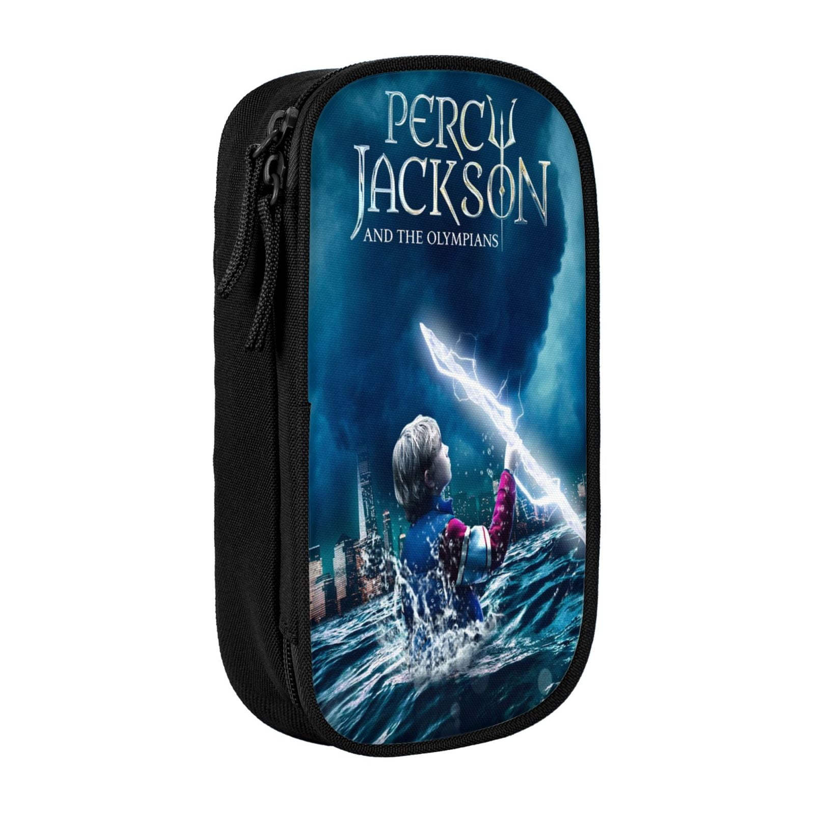 Percy Jack-so Pencil Pouch Case Makeup Bag Zipper Cosmetic Bag Double ...