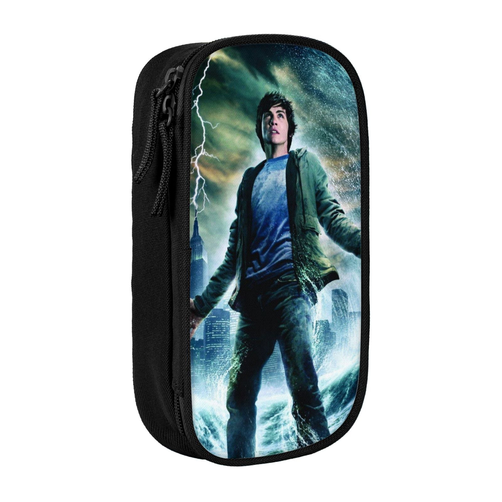 Percy Jack-so Pencil Pouch Case Makeup Bag Zipper Cosmetic Bag Double ...