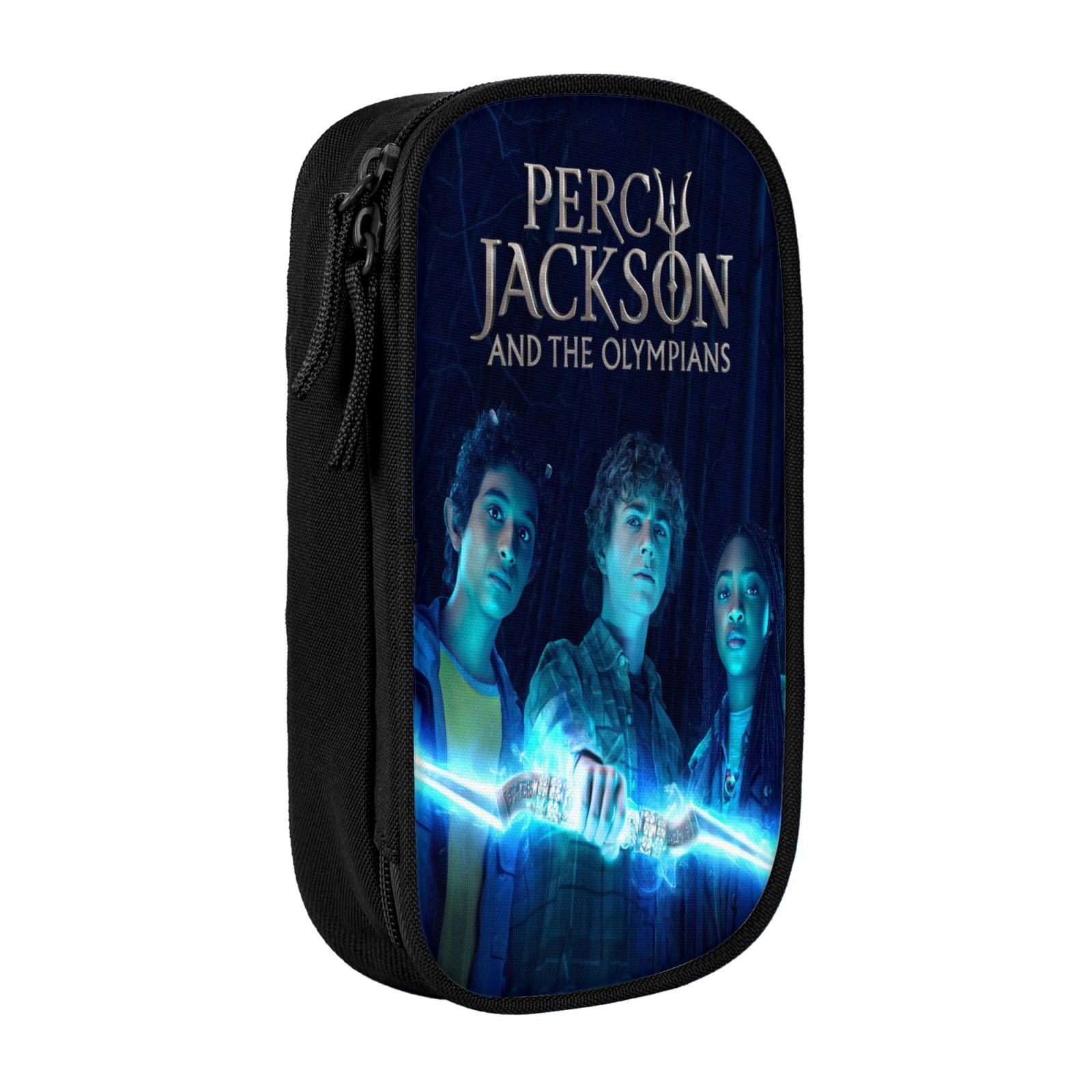 Percy Jack-so Pencil Pouch Case Makeup Bag Zipper Cosmetic Bag Double ...