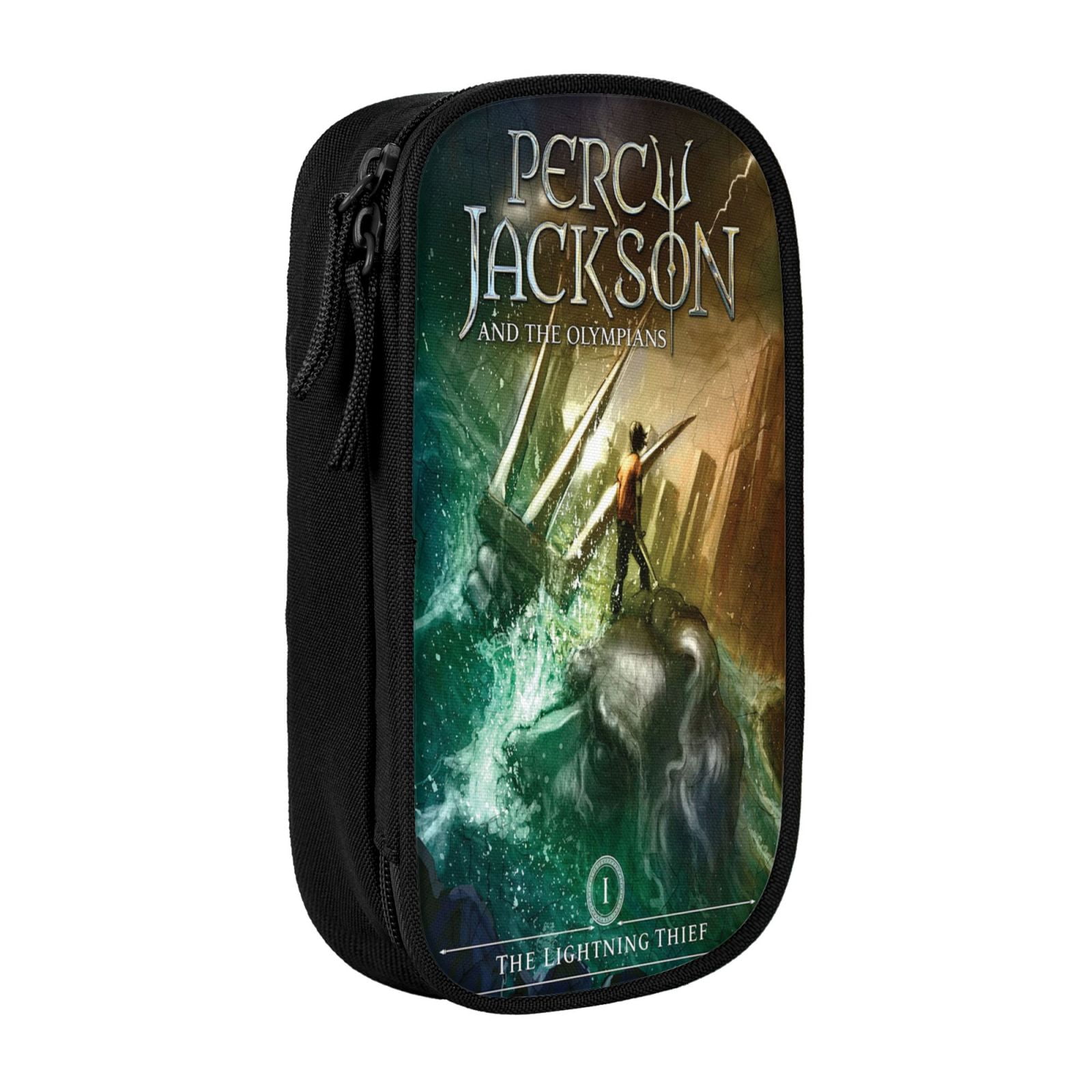 Percy Jack-so Pencil Pouch Case Makeup Bag Zipper Cosmetic Bag Double ...