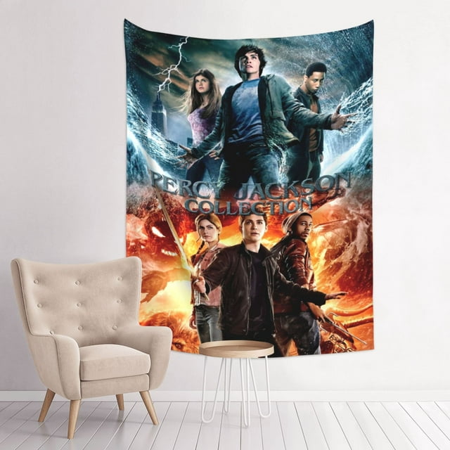Percy Jackson Tapestry Anime Poster Large Background Wall Art Bedroom ...