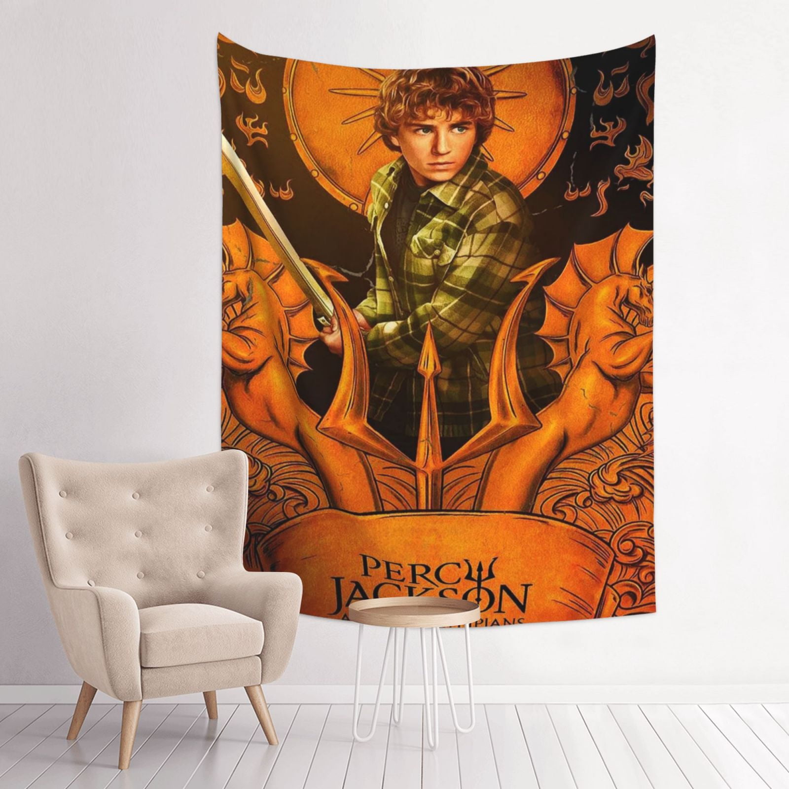 Percy Jackson Tapestry Anime Poster Large Background Wall Art Bedroom ...