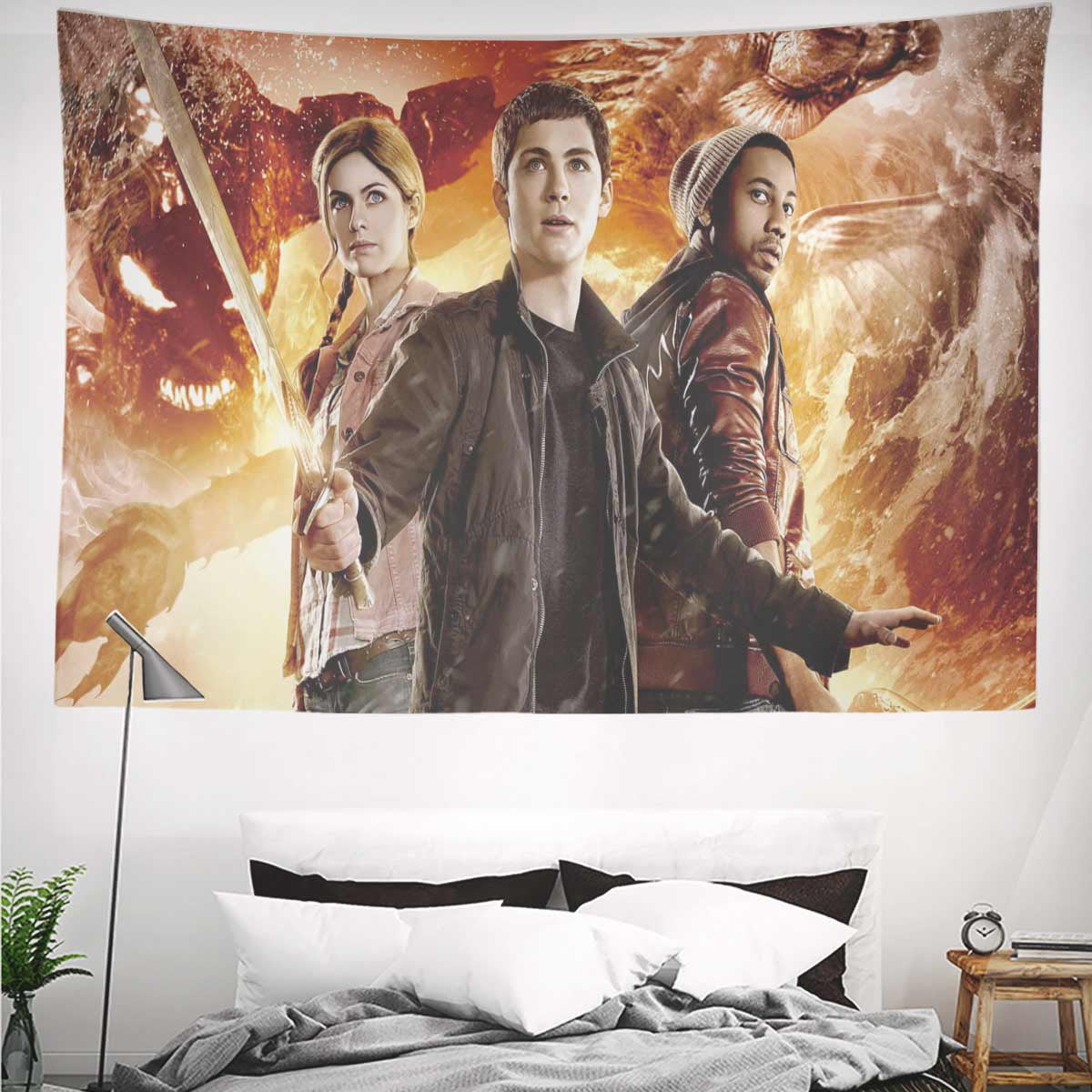 Percy Jackson Tapestry Gift Wall Hanging Backdrop for Room Bedroom ...