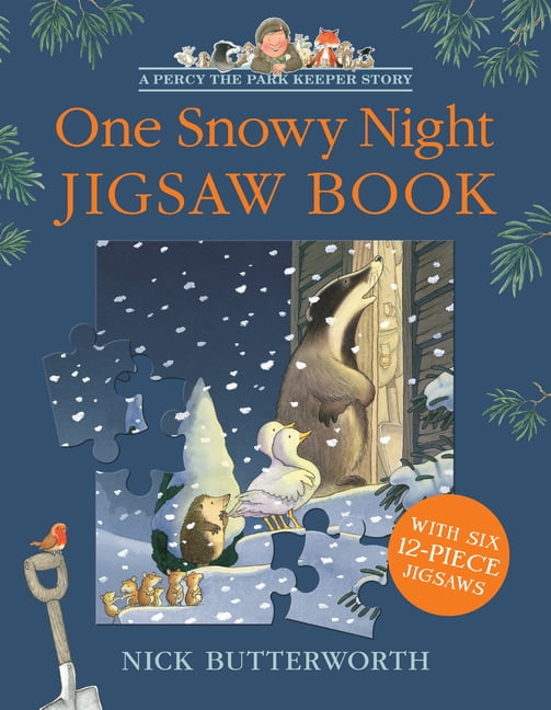 Percy the Park Keeper One Snowy Night Jigsaw Book, (Board Book ...