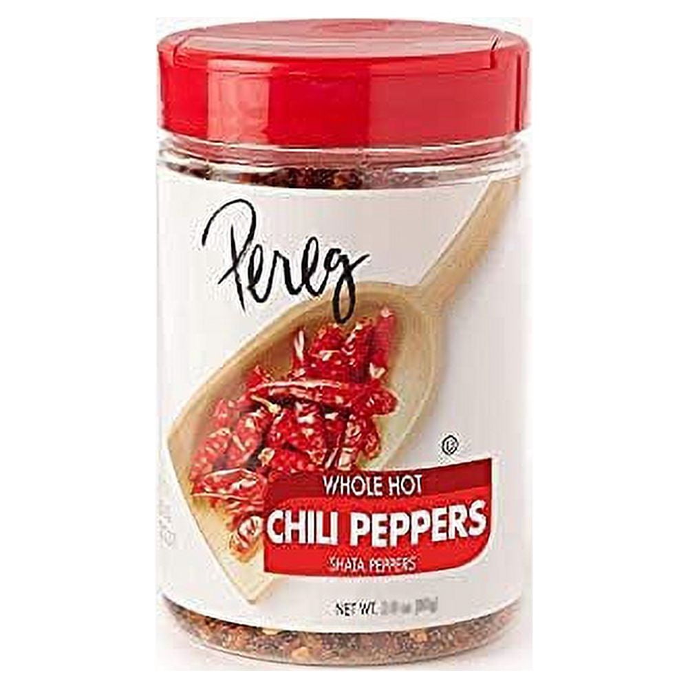 Pereg Whole Chili Pepper 0.70 Oz - Dried Chili Peppers - Hot & Spicy ...