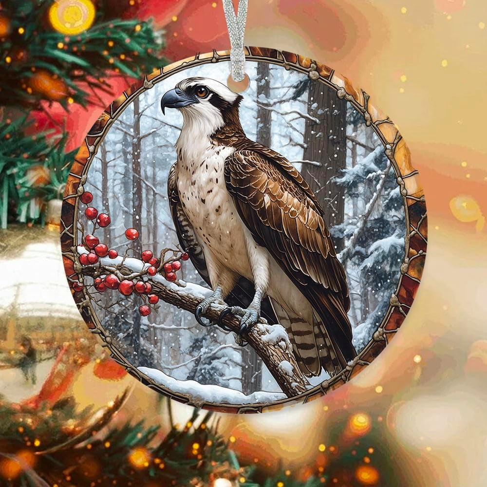 Peregrine Falcon Custom Ornaments 2025, Peregrine Falcon Ornament ...