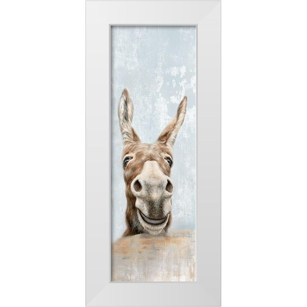 Perejopgina, Dina 9x18 White Modern Wood Framed Museum Art Print Titled ...