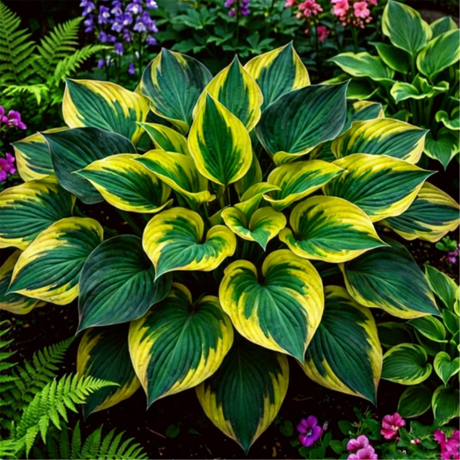 Perennial-Hosta-Bulbs For Fill Garden corner - Premium Garden Stakes ...