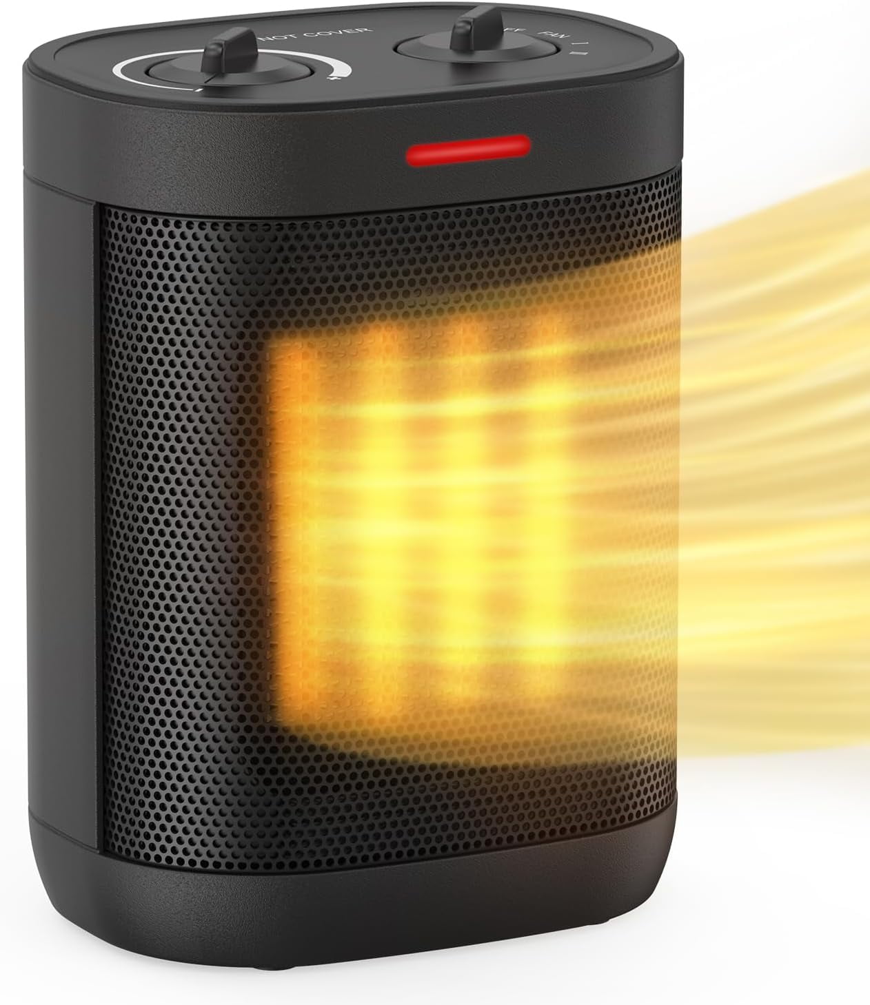 Pereysi Space Heaters for Indoor Use, Portable 1500W/900W PTC Ceramic ...