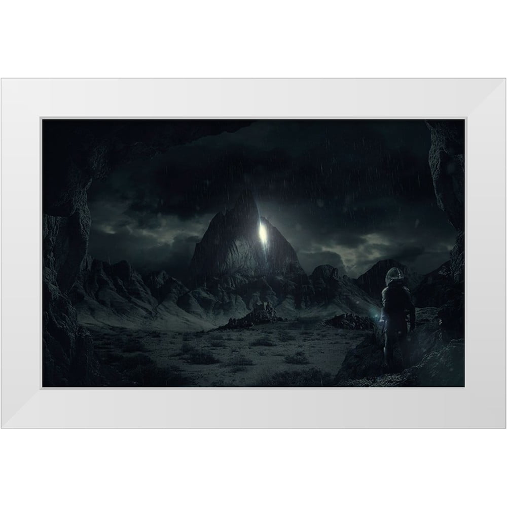 Perez, Alvaro 24x17 White Modern Wood Framed Museum Art Print Titled ...
