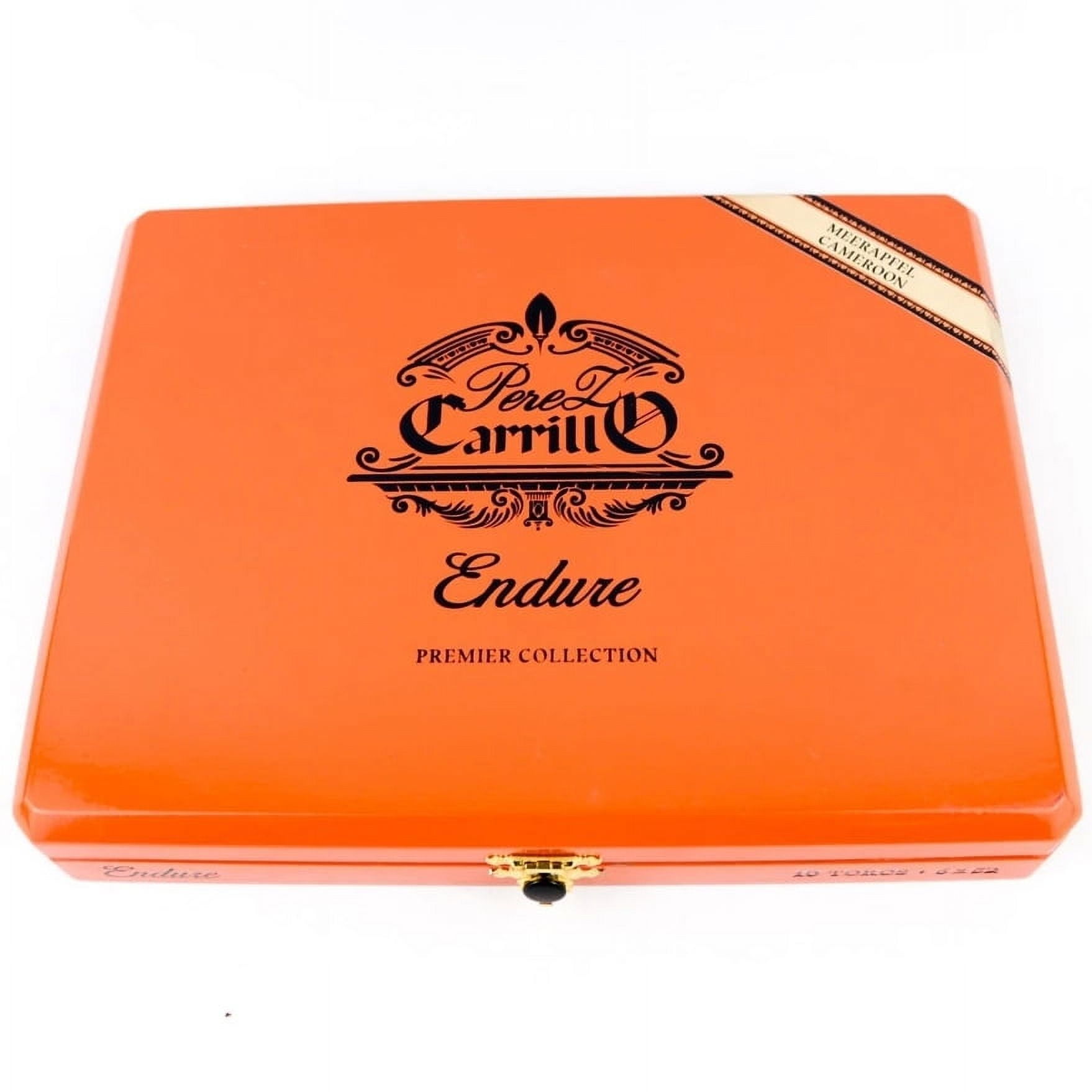 Perez Carrillo Endure Toro Premier Empty Wood Cigar Box 9.5" x 7.25" x ...