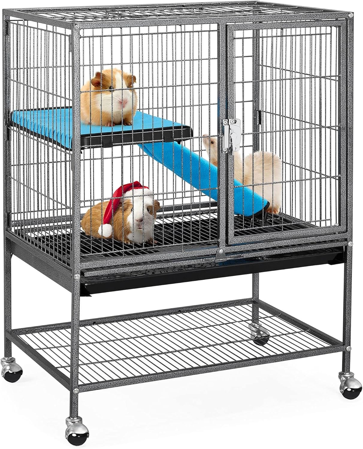Perfactly Metal 34'' Ferret Cage Critter Nation Cage Indoor for Adult ...