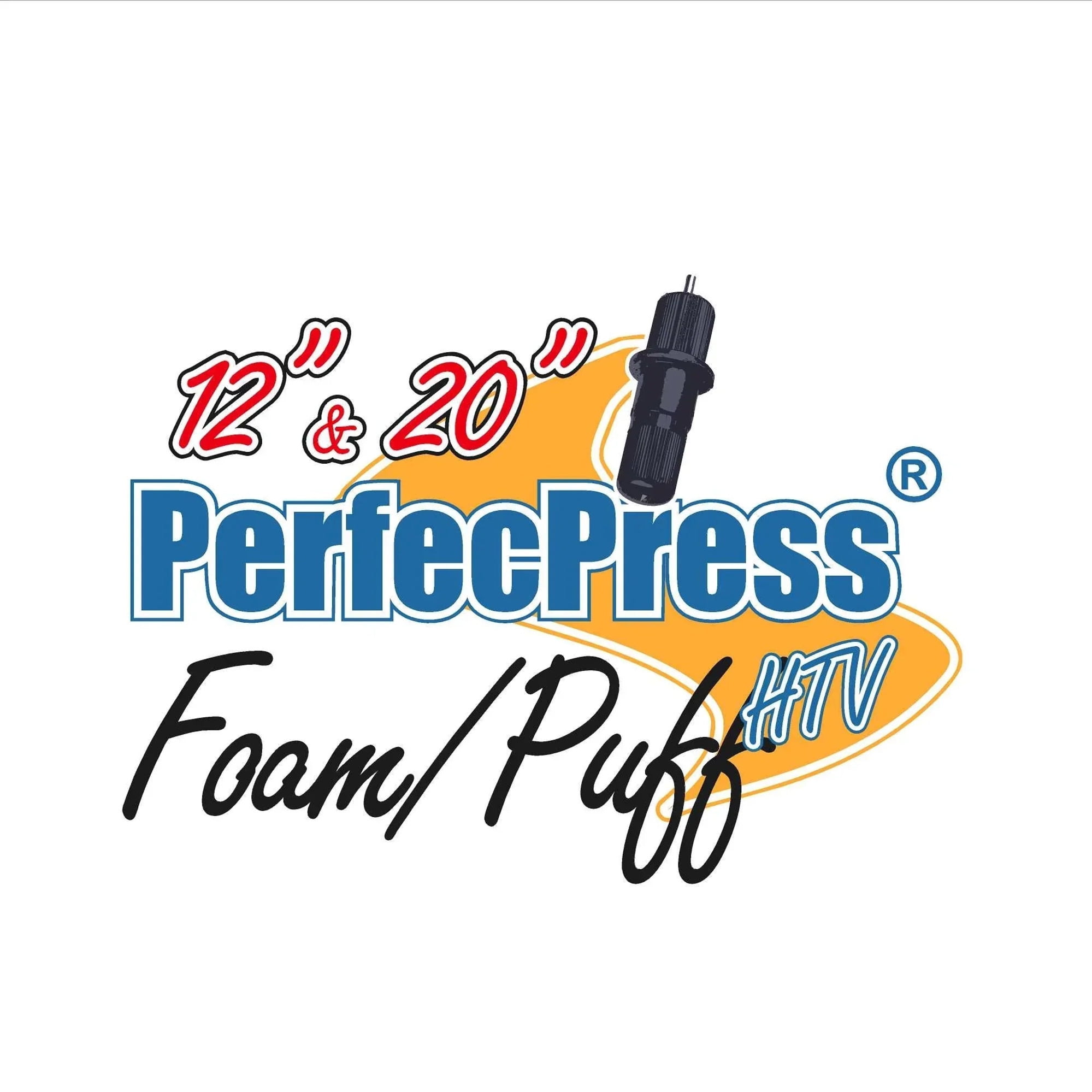 PerfecPressHTV.com 12" PerfecPress Foam / Puff Vinyl 12" x 20" Sheets ...