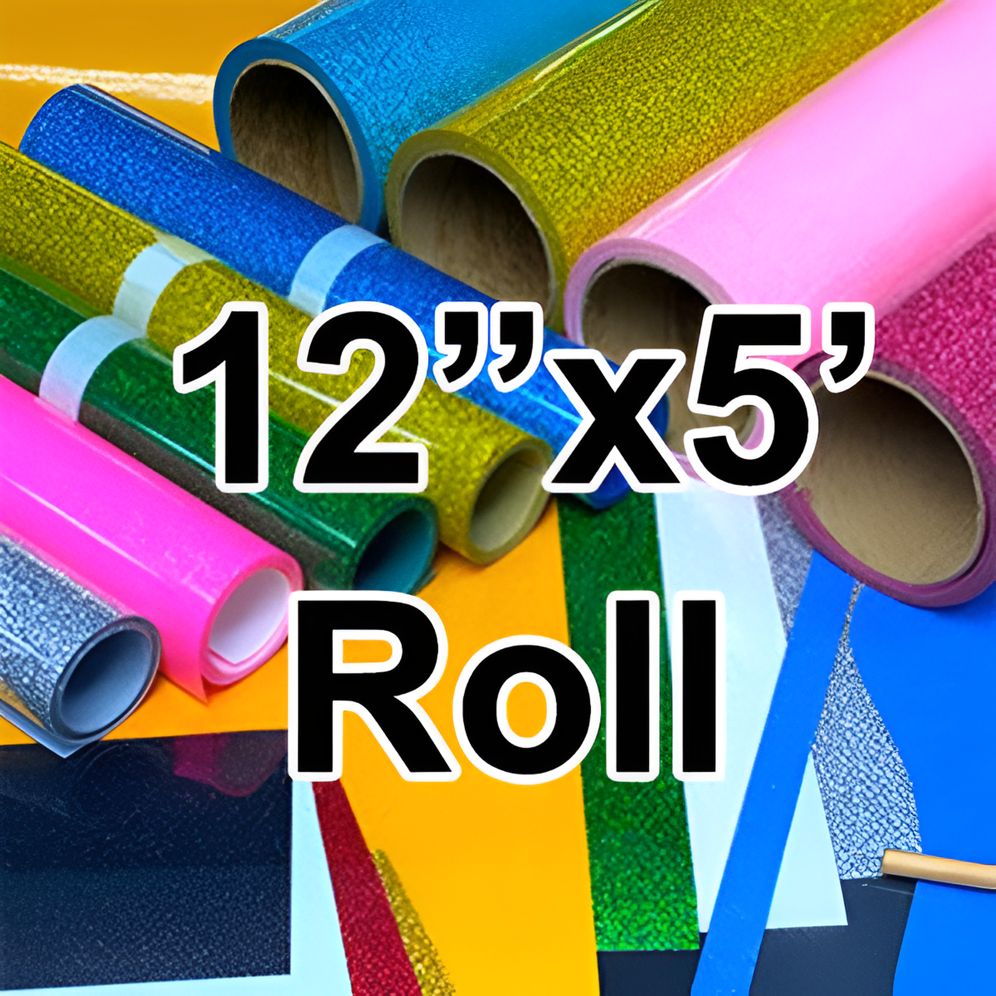 PerfecPressHTV.com 12" PerfecPress Glitter 12" x 5' Roll - Walmart.com