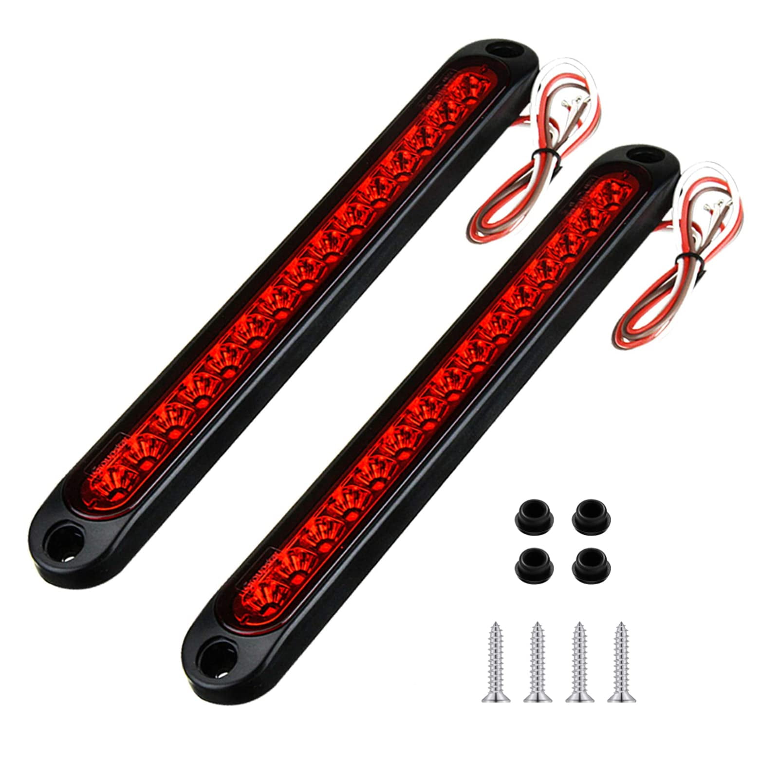 PerfecTech 15 LED Trailer RRF12 Brake Tail Light, LED Bar Stop Turn ...