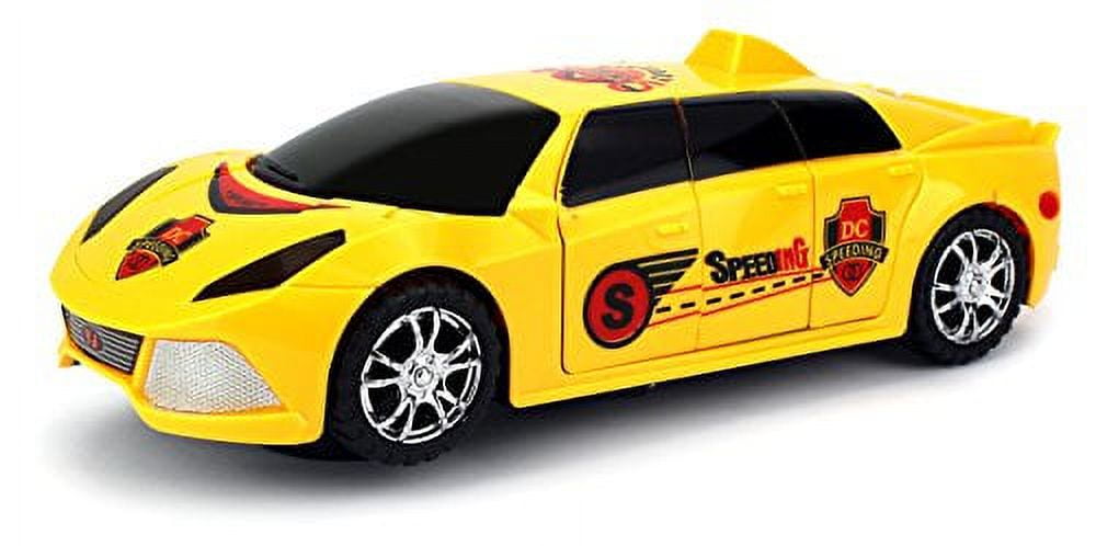 Perfect 3D Supercar Limo Battery Operated Bump and Go Toy Car w ...
