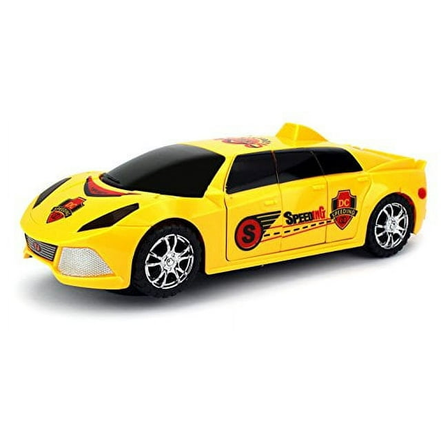 Perfect 3D Supercar Limo Battery Operated Bump and Go Toy Car w ...