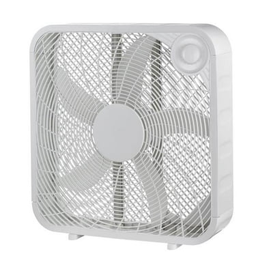 "Lasko Pro Power 20"" Industrial Grade Box Fan, 3-Speed, 22.5"" H ...