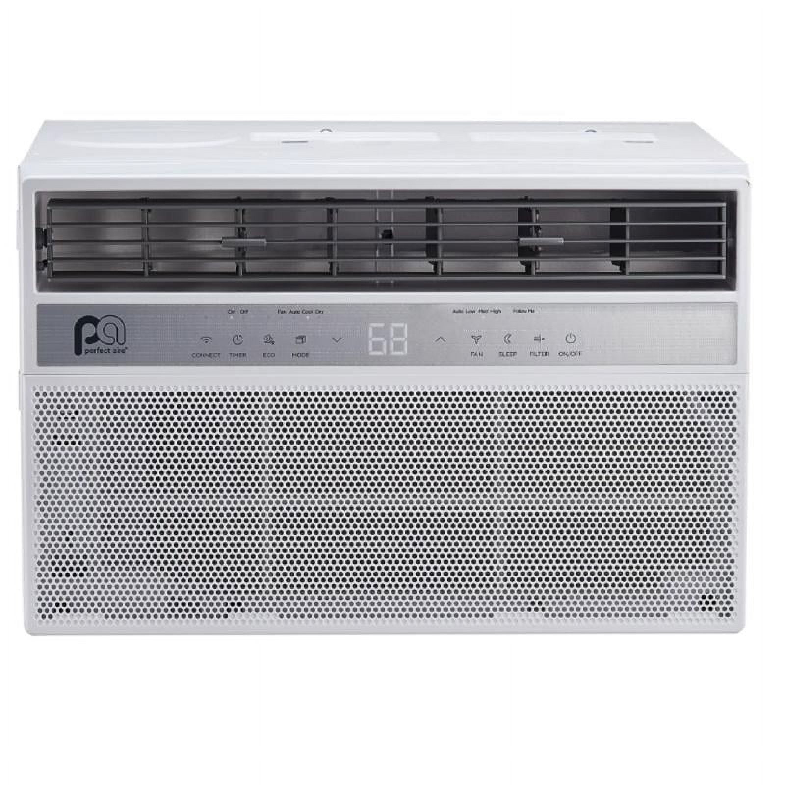 Perfect Aire 8000 BTU WIFI Window Air Conditioner with Remote, Energy ...