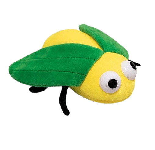 Perfect Alley Cute glowing insect plush toys kids gift glow plush doll ...