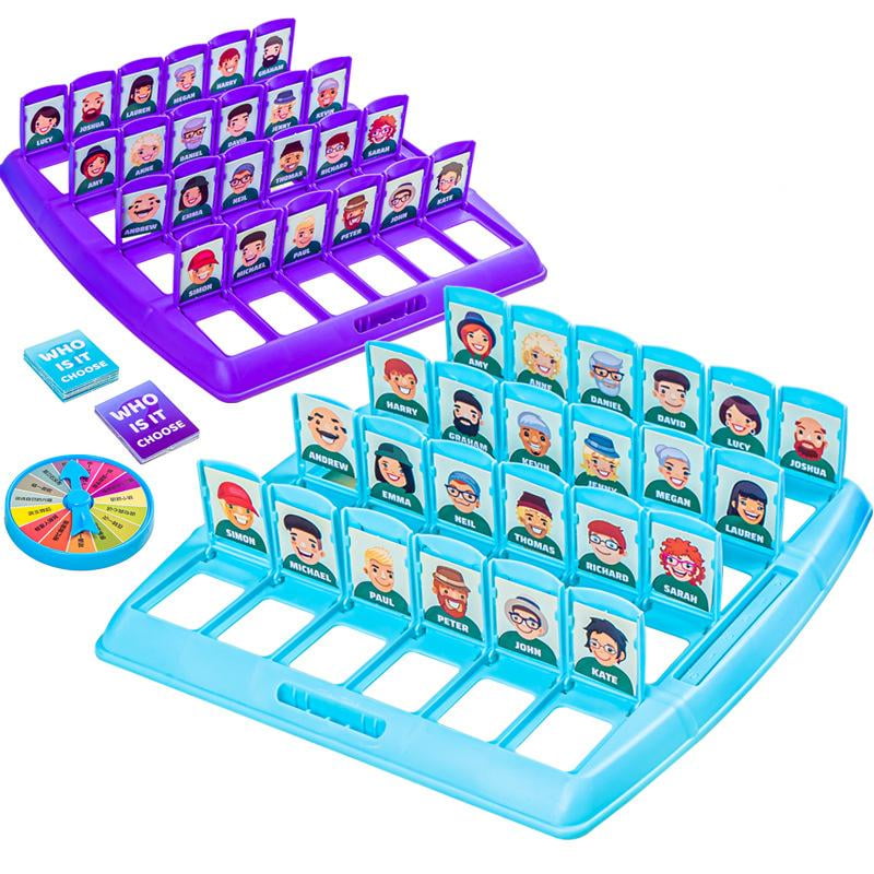 Perfect Alley Guess Who I Am, Logical Reasoning Puzzle Board Game ...
