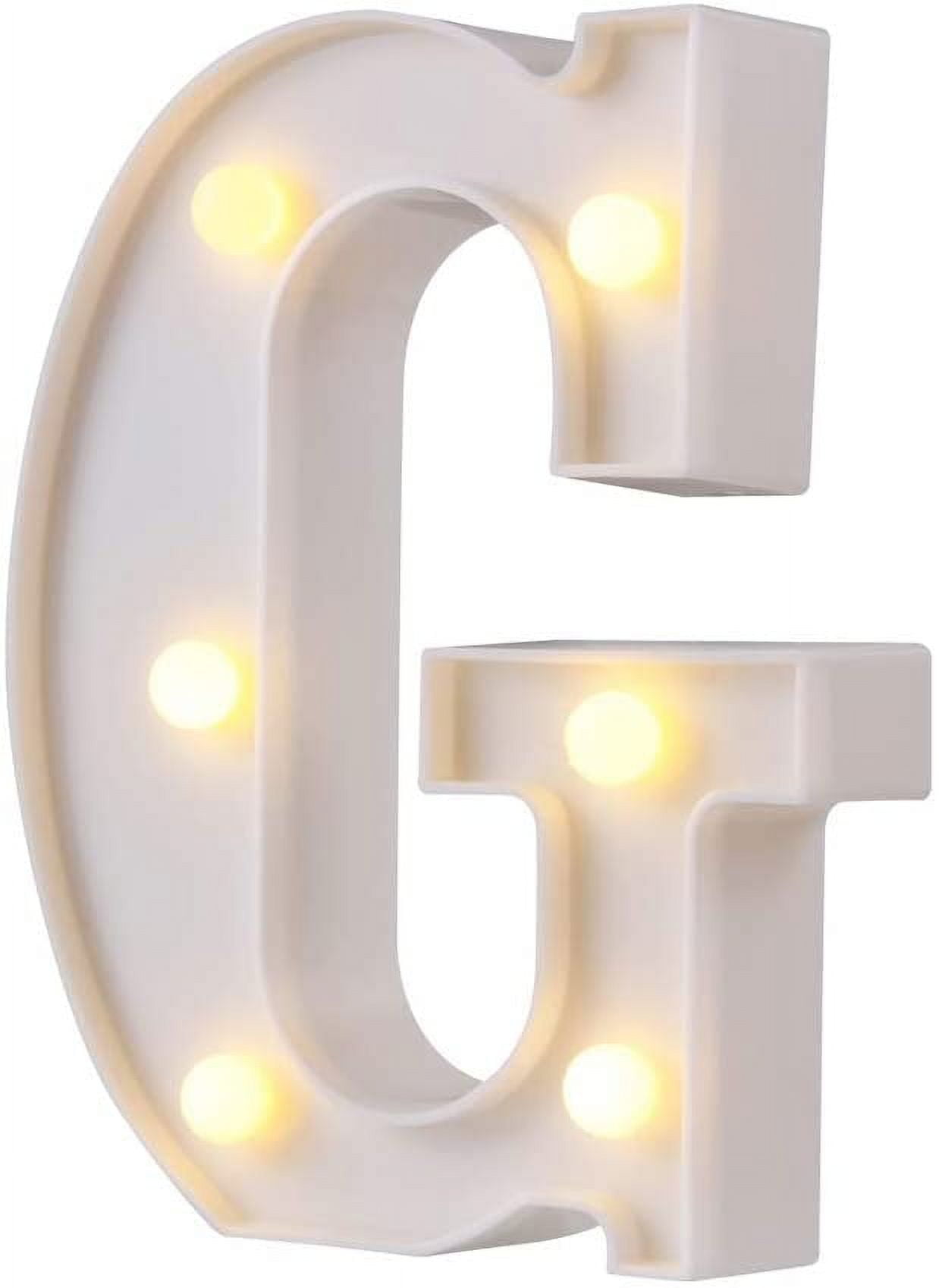 Perfect Alphabet LED Light Up Letters for Night Light Birthday Party ...