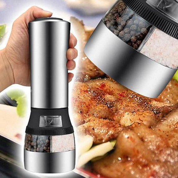 Perfect Blend Electric Salt And Pepper Grider Default Title - Walmart.com