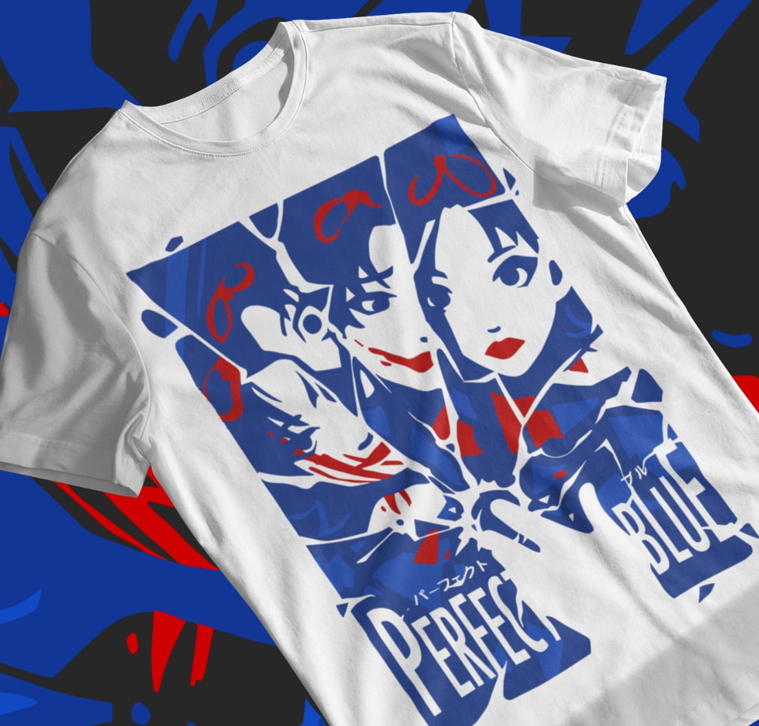 Perfect Blue T-Shirt Gift Horror Anime Manga Perfect Blue Mima Kirigoe ...