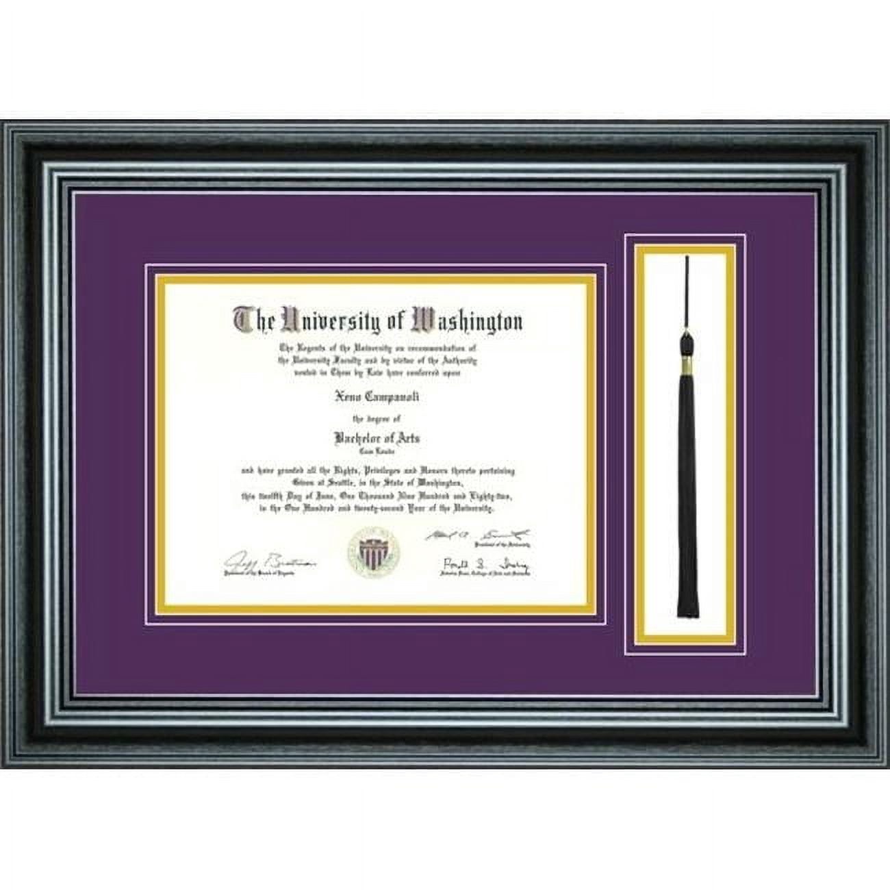 Perfect Cases 8.5 x 11 in. Single Diploma Frame with Tassel for Diploma ...
