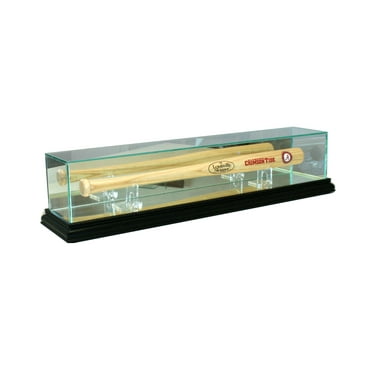 Perfect Cases - Glass Baseball Bat Display Case, Cherry Finish ...