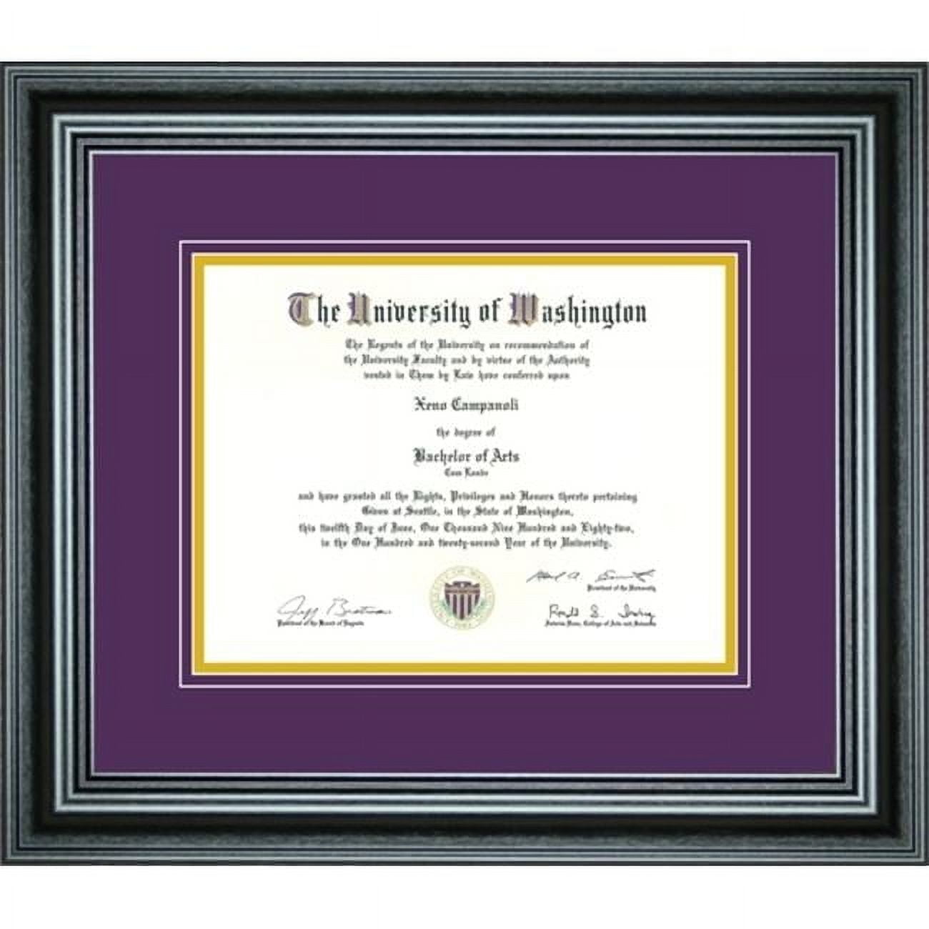 Perfect Cases PCFRM-D1PM1114 11 x 14 in. Single Diploma Frame for ...