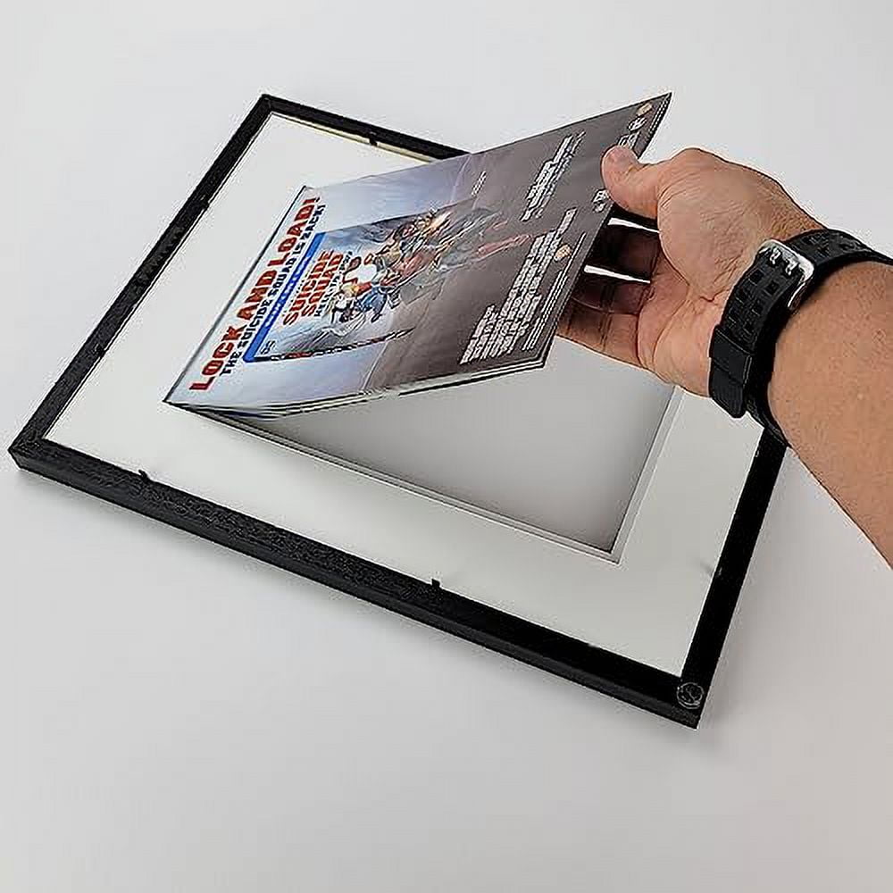 Perfect Cases Single Comic Book Frame with Double Matting and Real Wood ...