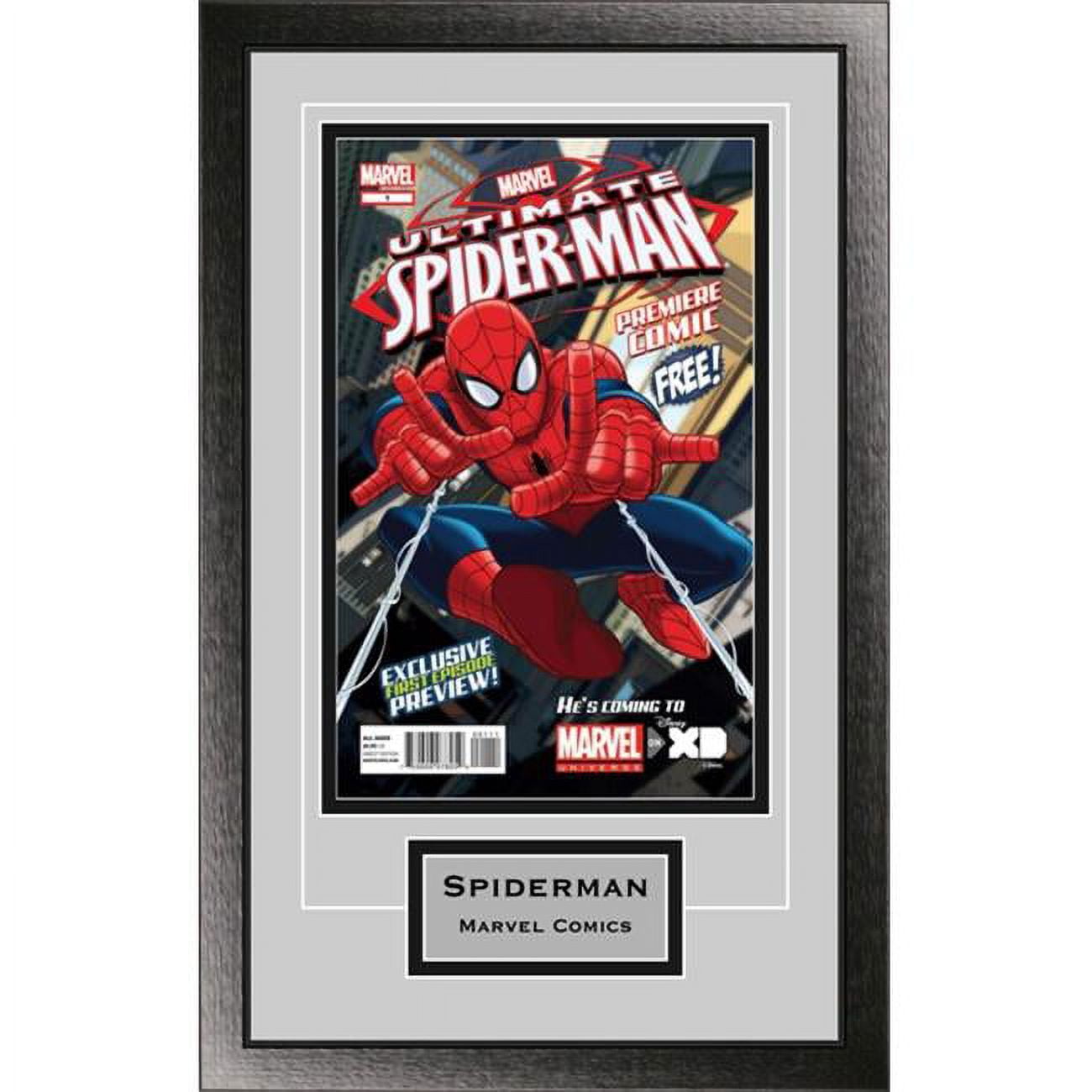 Perfect Cases Single Comic Book Frame with Engraving in Classic ...