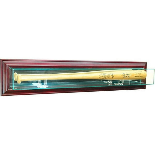 Perfect Cases - Wall Mounted Bat Display Case, Cherry Finish - Walmart.com
