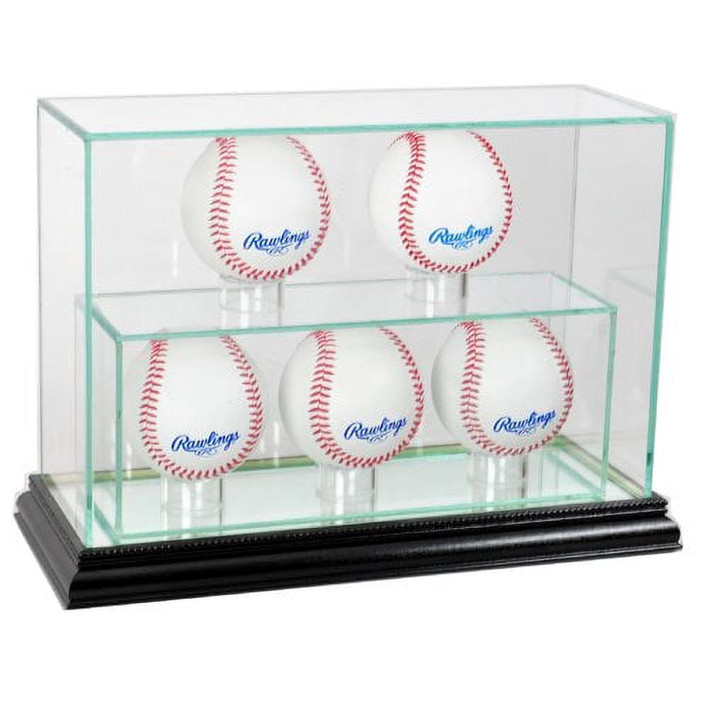Perfect Cases and Frames Five Upright Baseball Display Case - Walmart.com