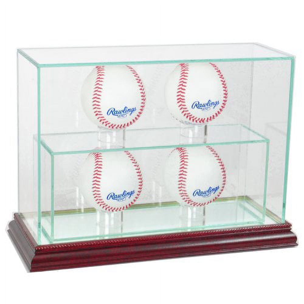 Perfect Cases and Frames Four Upright Baseball Display Case - Walmart.com
