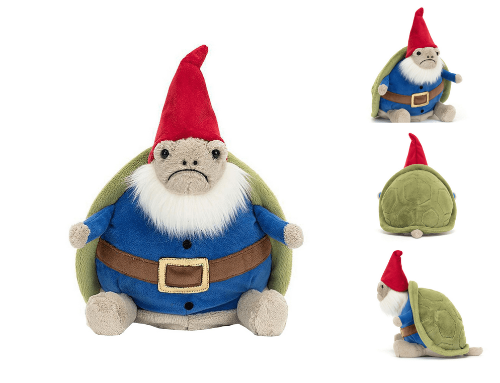 Perfect Children's Day Gift: Jellycat Timmy Turtle Garden Gnome 10.63 ...