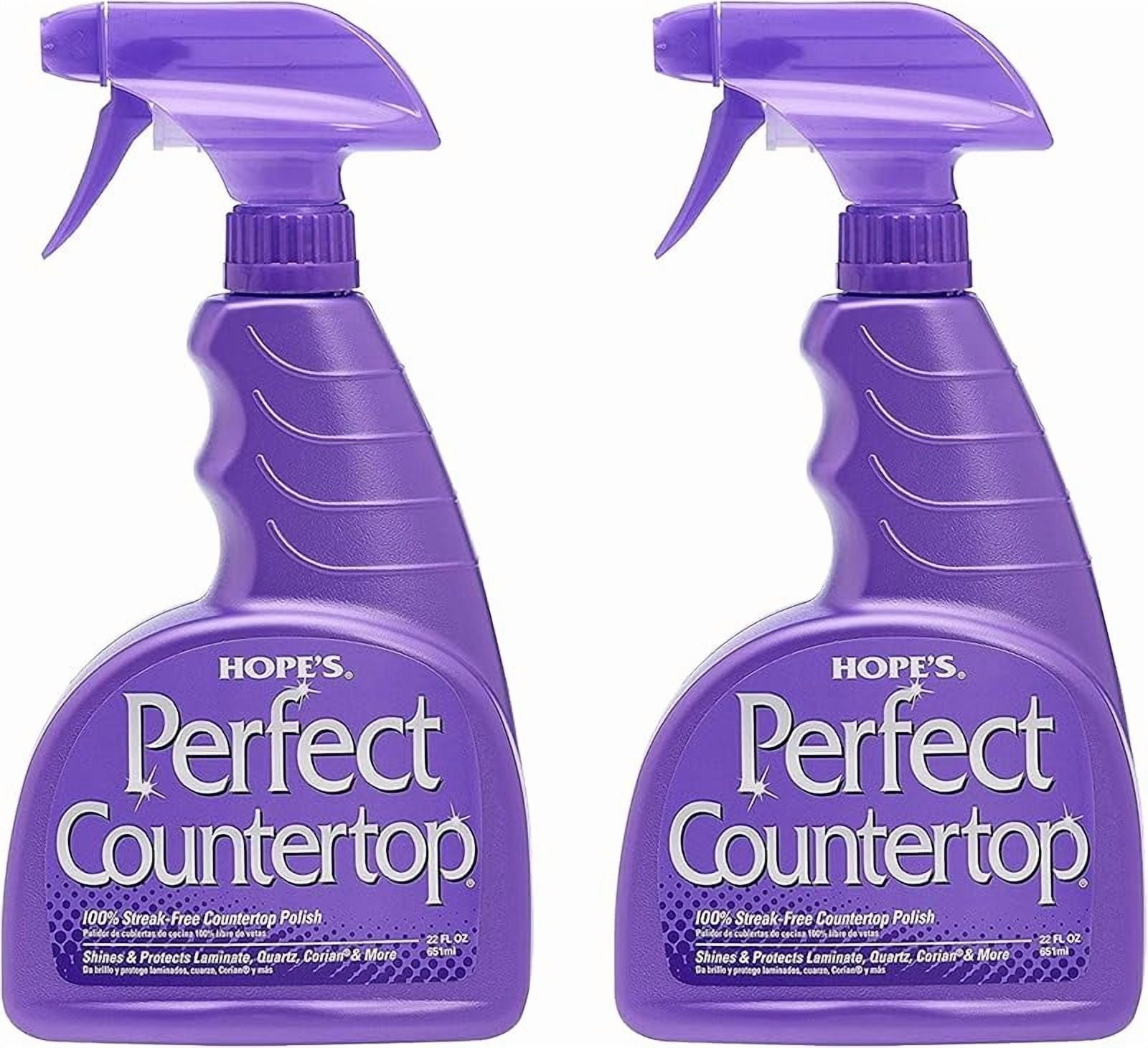 Perfect Countertop Cleaner and Polish - Streak-Free Multi Surface ...