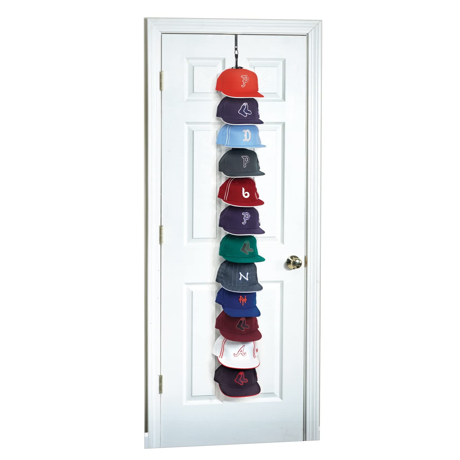 Perfect Curve Cap Rack System 36 - Baseball Cap Organizer (12 clips ...